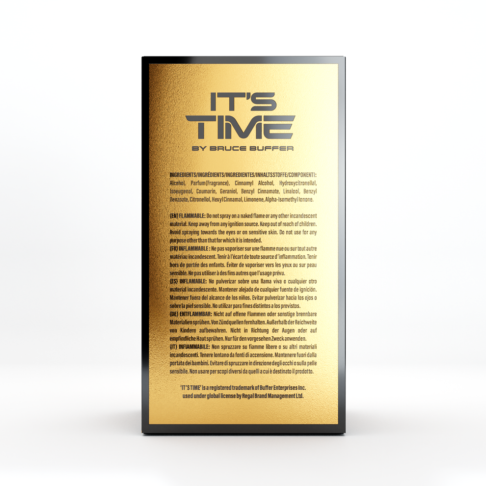 IT'S TIME By Bruce Buffer EDP 3.4 fl. oz 49.90 Bruce Buffer has ...